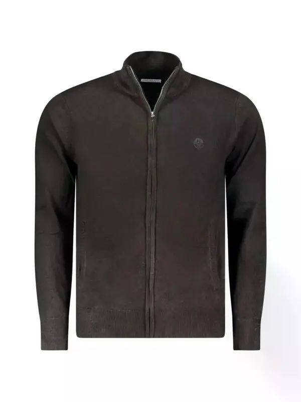 NORTH SAILS Zip-up Cardigan With Logo Patch