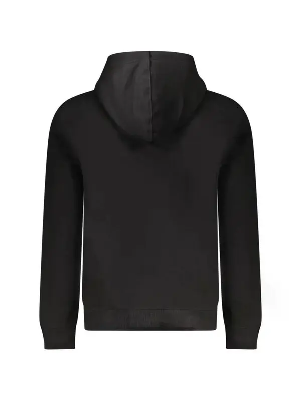 Guess Logo-patch Hoodie - Black