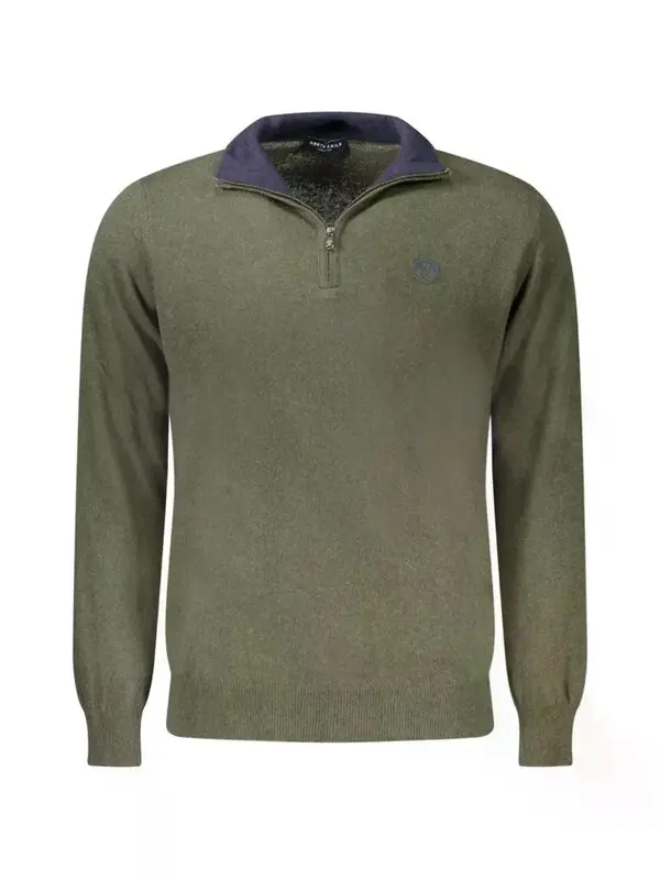 NORTH SAILS Half-zip Sweater With Embroidered Logo