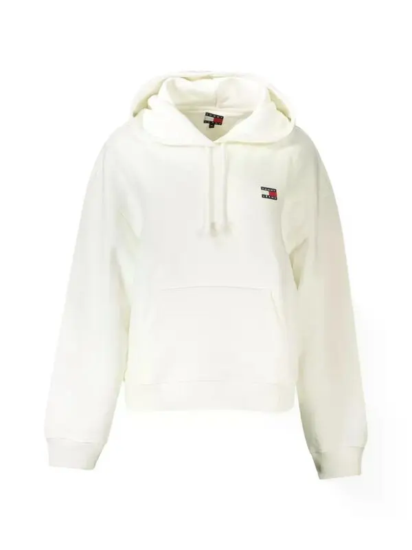 Tommy Hilfiger Logo Patch Hoodie - Neutrals
