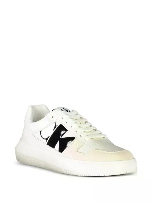Calvin Klein Chunky Cupsole Logo Appliqué Sneakers