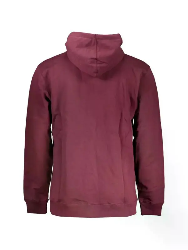 VANS Logo-print Cotton Hoodie - Pink