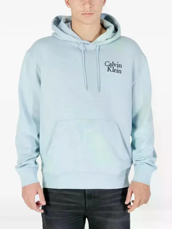 Calvin Klein Logo-print Drawstring Hoodie