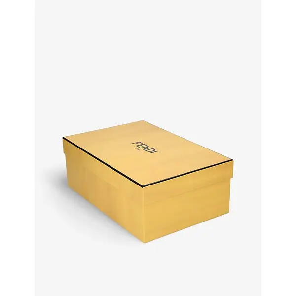 Fendi Logo-embossed Knee-high Boots
