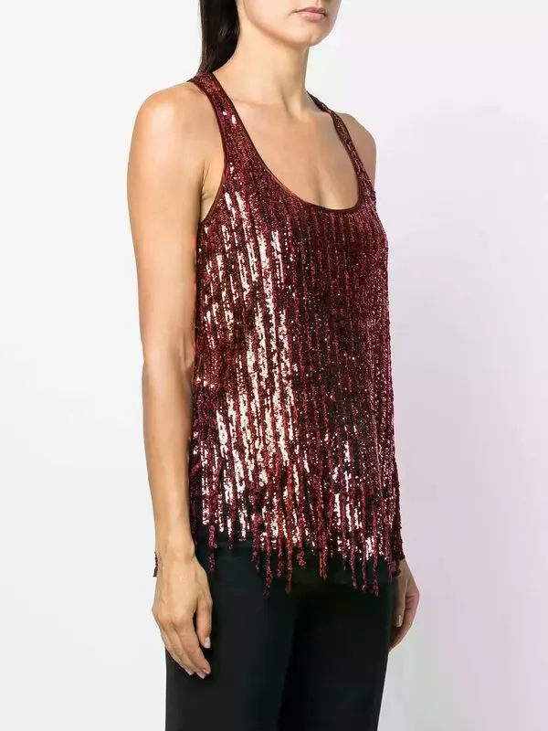 Etro Sequin Tank Top