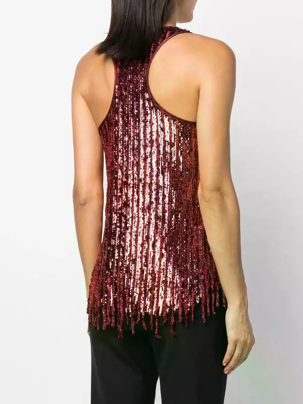 Etro Sequin Tank Top