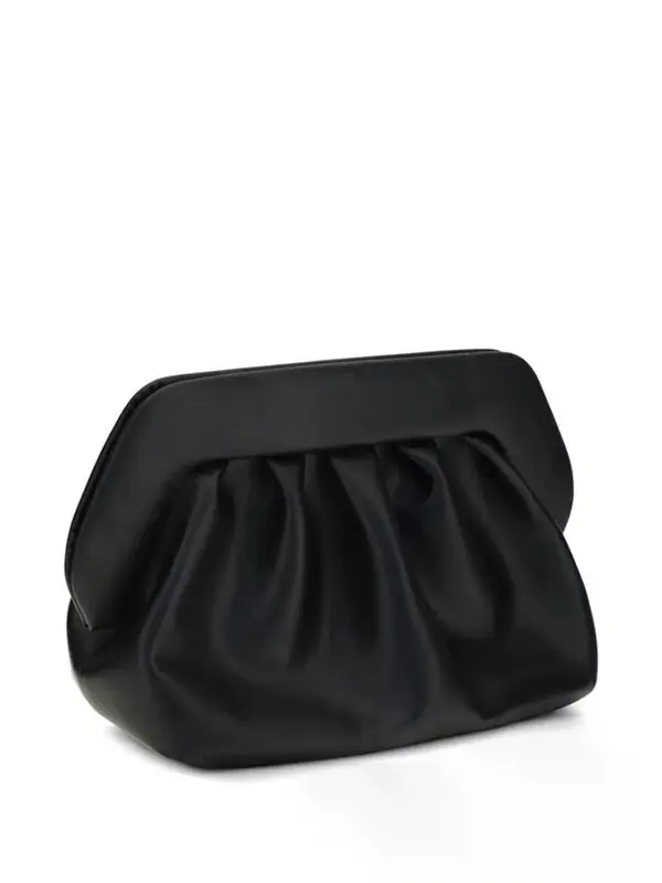 THEMOIRE Gathered Clutch - Black