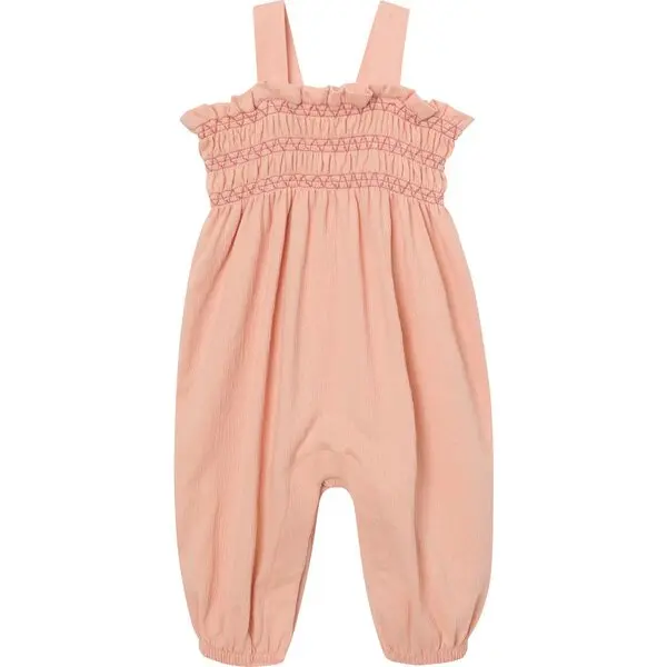 MODERN MOMENTS™ BY GERBER Sleeveless Romper - Almost Apricot