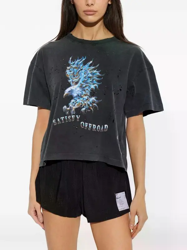 Satisfy Mothtech Graphic-print T-shirt