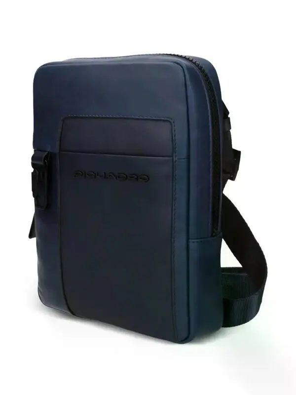 PIQUADRO Leather Messenger Bag