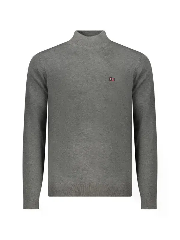 NORWAY 1963 Logo-patch High-neck Sweater