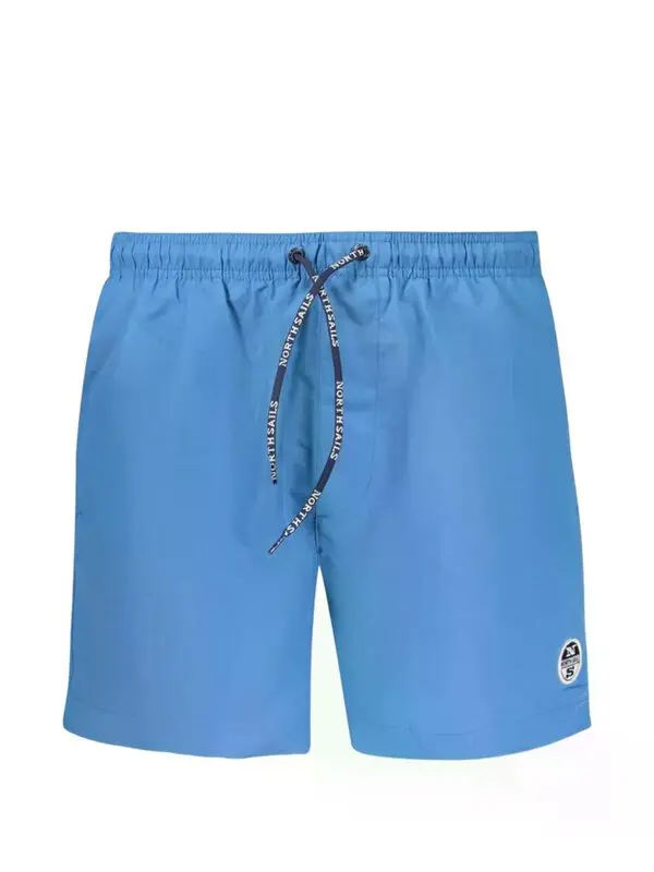 NORTH SAILS Logo-patch Swim Shorts - Blue