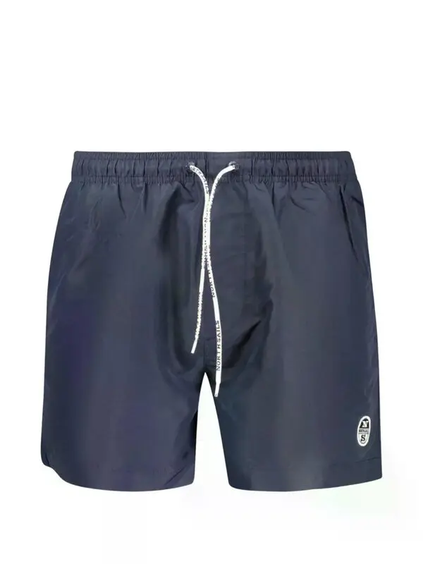 NORTH SAILS Drawstring Logo-patch Swim Shorts - Blue