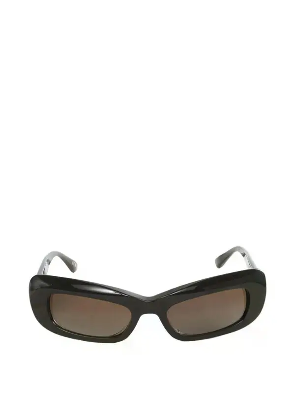 Balenciaga Diva Rectangle-frame Sunglasses