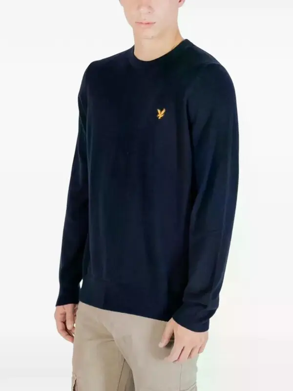LYLE & SCOTT Long-sleeve Crew Neck Sweater - Blue