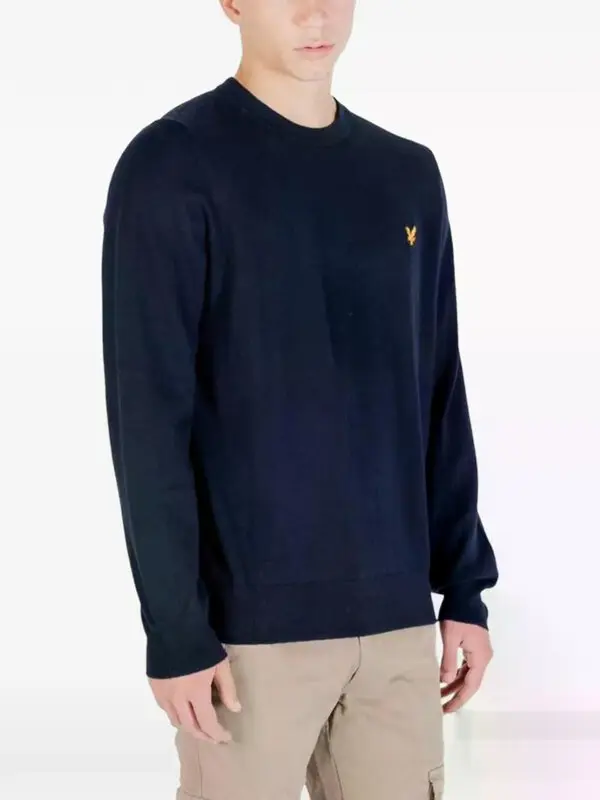 LYLE & SCOTT Long-sleeve Crew Neck Sweater - Blue