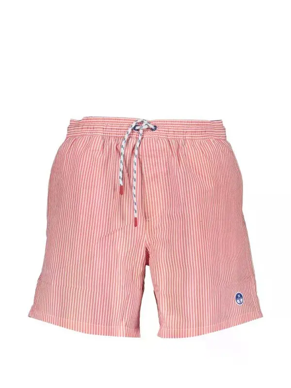 NORTH SAILS Striped Cotton Swim Shorts