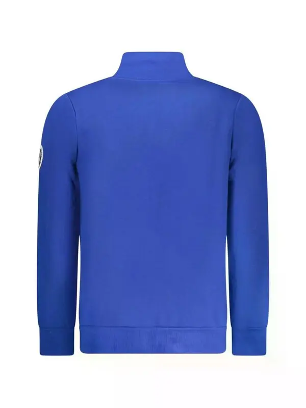 NORWAY 1963 Logo-patch Zip-up Sweater