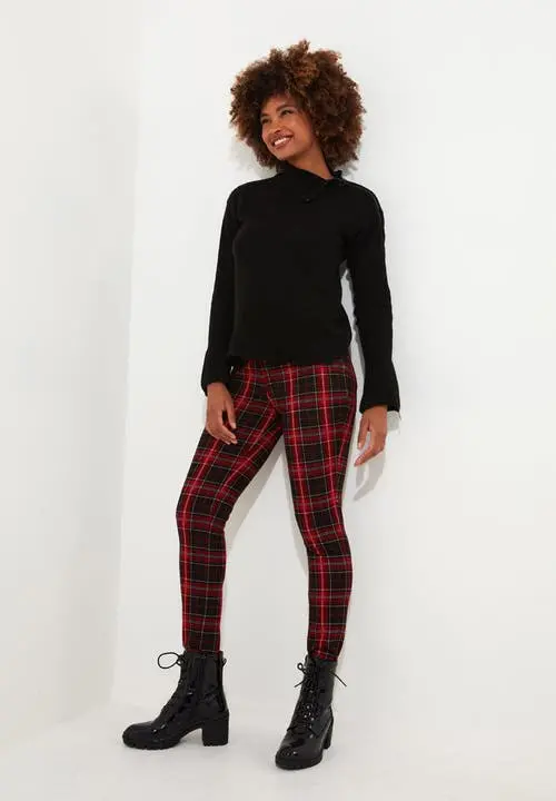 JOE BROWNS Asymmetrical Zip Neck Pullover Sweater