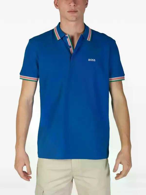 BOSS Paddy Tipped-collar Polo Shirt