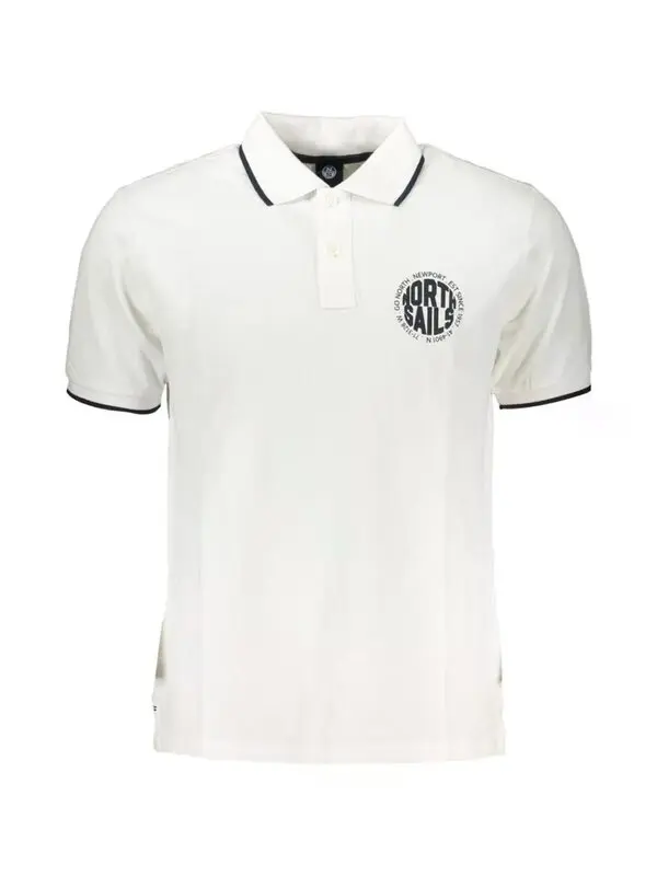 NORTH SAILS Logo-print Tipped Polo Shirt