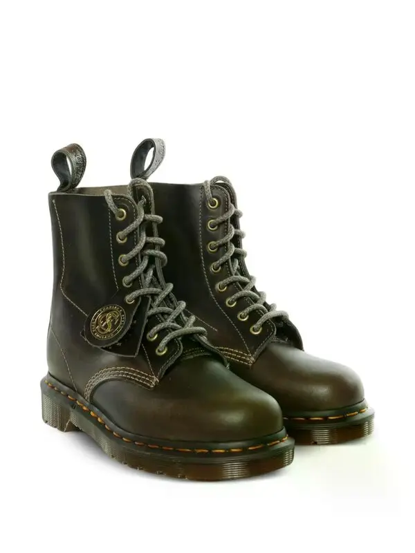 Dr. Martens 1460 Leather Boots - Grey