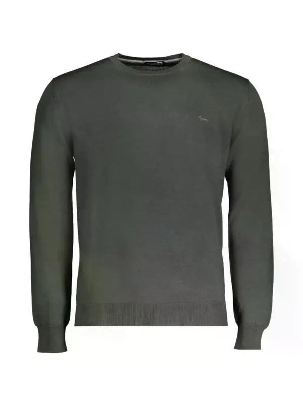 HARMONT & BLAINE Logo-detail Sweater - Green