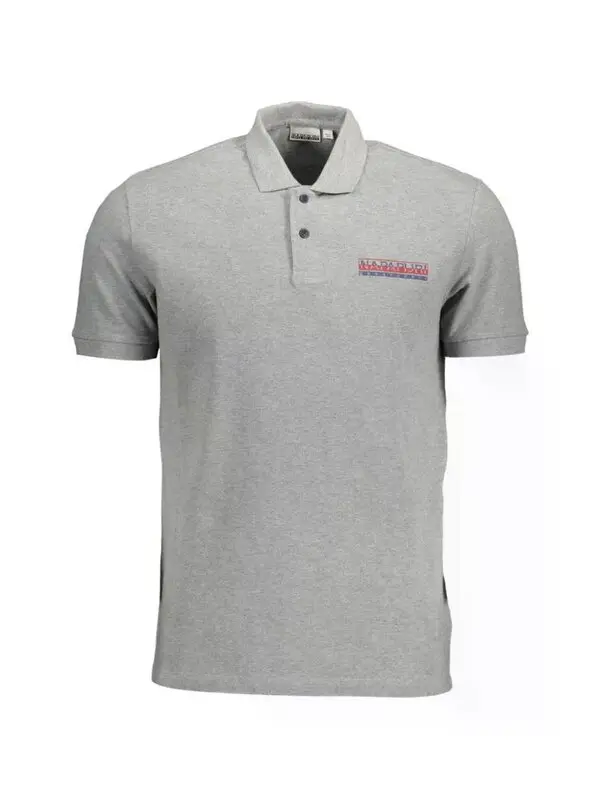 NAPAPIJRI Logo-print Cotton Polo Shirt