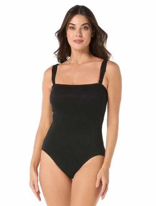 COCO CONTOURS Galena Lace One-piece Swimsuit - Black
