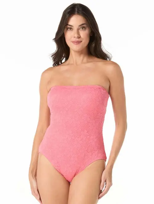 COCO CONTOURS Galena Lace One-piece Swimsuit - Camelia