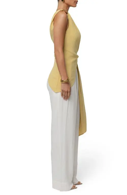 JLUXLABEL Palmera One-shoulder Top