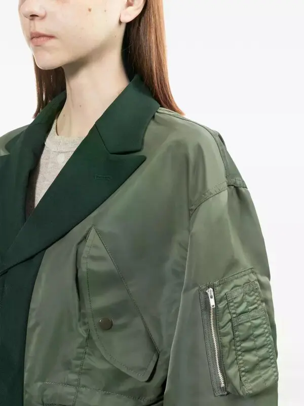 Toga Nylon Twill Jacket - Green