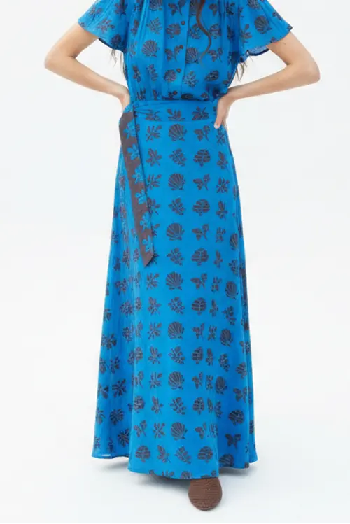 Ace & Jig Reversible Maxi Wrap Skirt