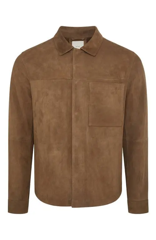 Onia Suede Work Overshirt