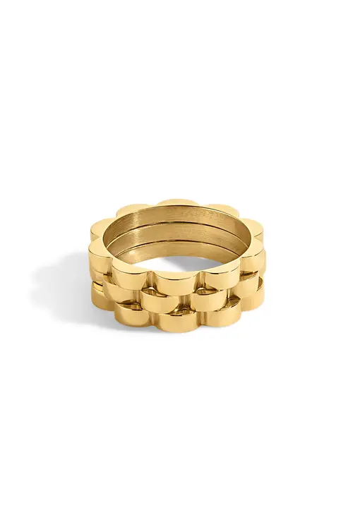 ELECTRIC PICKS Bennett Ring - Gold