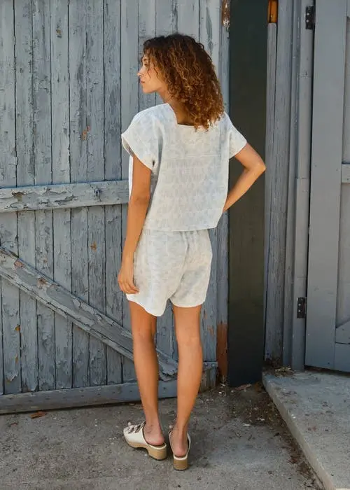 Ace & Jig Prudence Reversible Square Neck Top - Calm