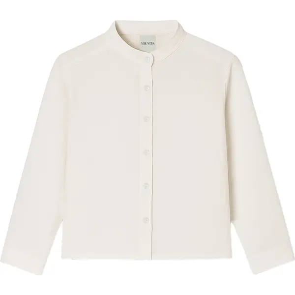 VIR VITA Alma Linen Shirt - White