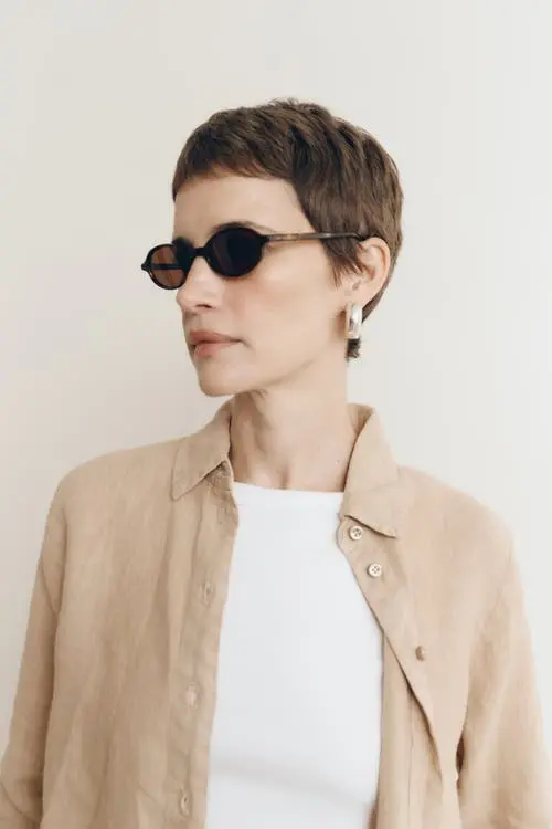 VIR VITA Paloma Linen Shirt - Toffee