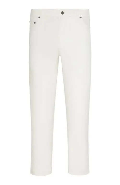 Onia Linen Denim Five-pocket Pant