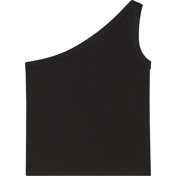 VIR VITA Bahar One Shoulder Top - Black