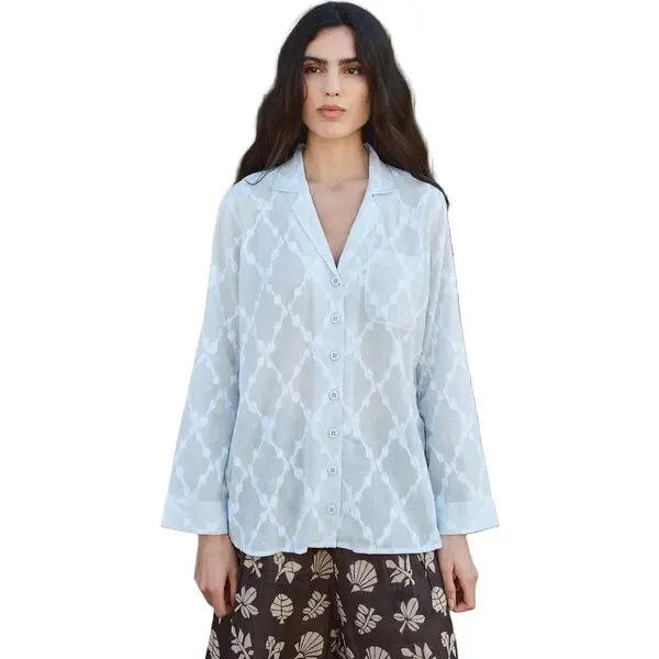 Ace & Jig Diego Notched-collar Shirt - Sonnet