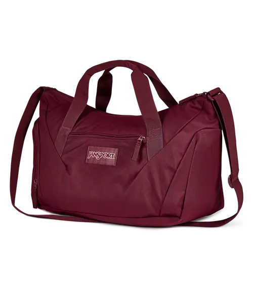 JANSPORT Recharge Medium Gym Bag - Cherry Lacquer