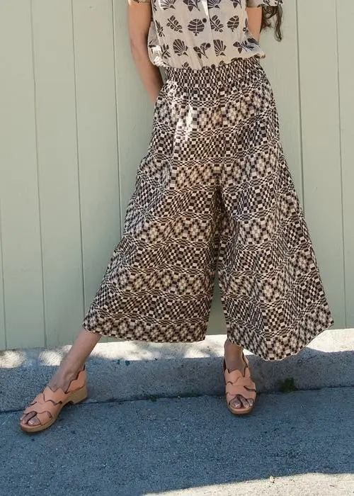 Ace & Jig Jo Midi Wide Leg Culottes - Yesterday