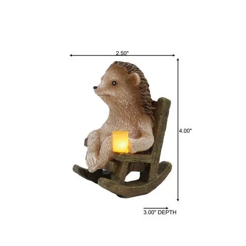 TRANSPAC Resin Hedgehog