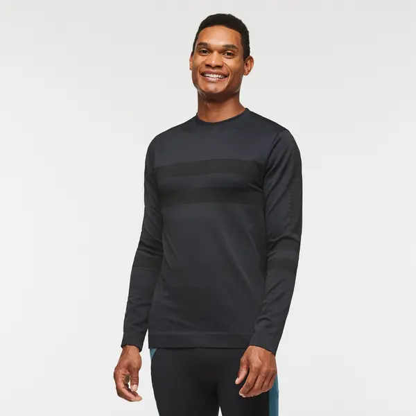 COTOPAXI Debajo Seamless Baselayer Crew - Cotopaxi Black