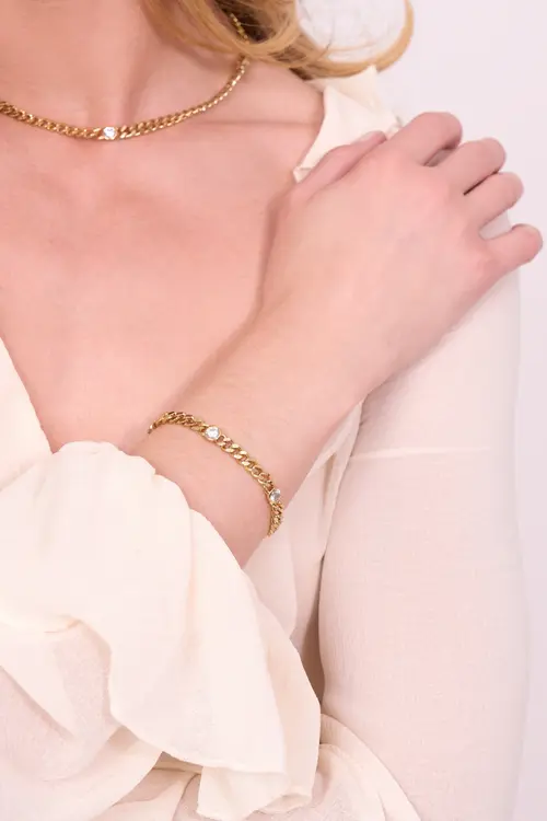 ELECTRIC PICKS Wilshire Cuban-link Bracelet
