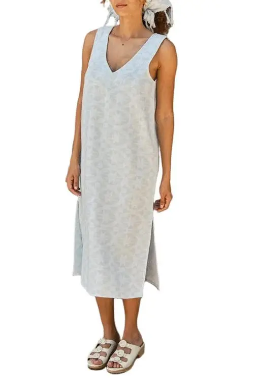 Ace & Jig Beth Reversible V-neck Shift Dress - Calm