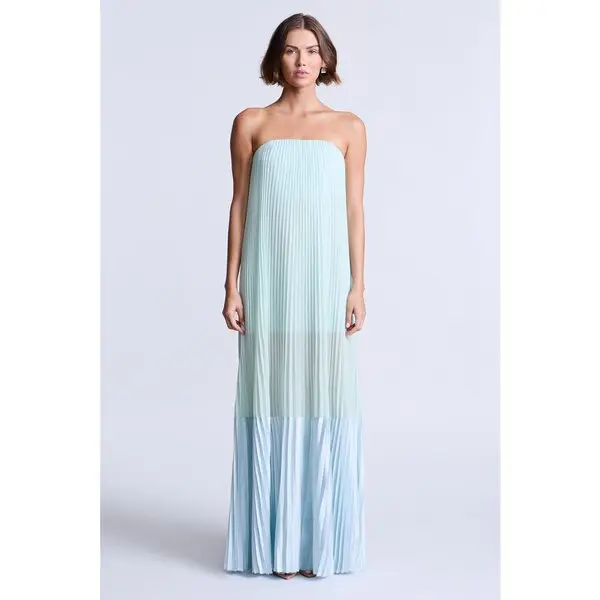 Bcbgmaxazria Nora Gown - Aqua