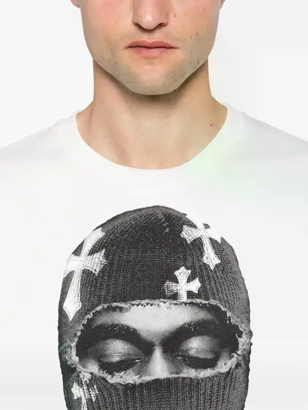 IH NOM UH NIT Graphic-print Hoodie - Neutrals