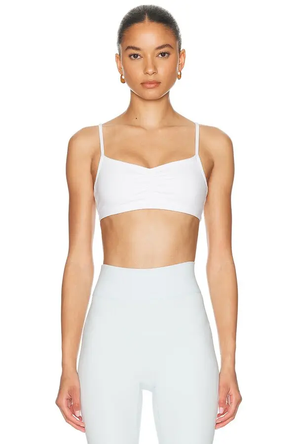 437 The Ballet Bralette - White